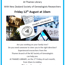 Free Family History Research at Thames Library - Neighbourly Thames, Thames