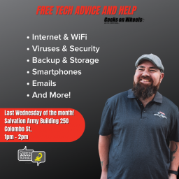 Free tech support clinic - Wednesday 29th - Neighbourly