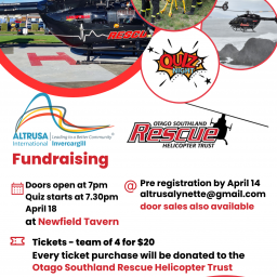 Altrusa Quiz Night for Otago Southland Rescue Helicopter Trust ...