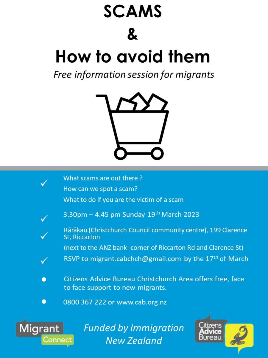 Scams - how to avoid them ! A Session presented by Consumer NZ ...