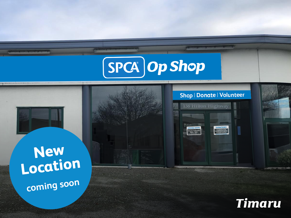 New SPCA Op Shop coming soon to Timaru 📍 - Neighbourly Timaru, Timaru