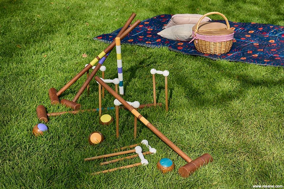 Righten Your Day with DIY Painted Lawn Games - Neighbourly Kensington ...